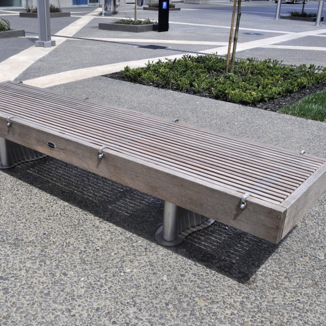 Aurora bench seat - Streetscape NZ