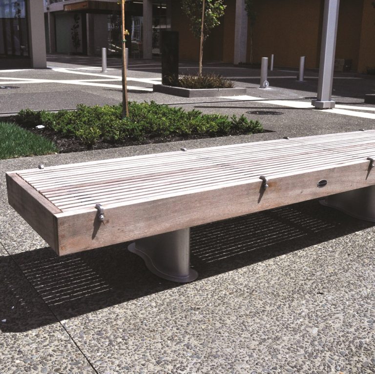 Aurora bench seat - Streetscape NZ