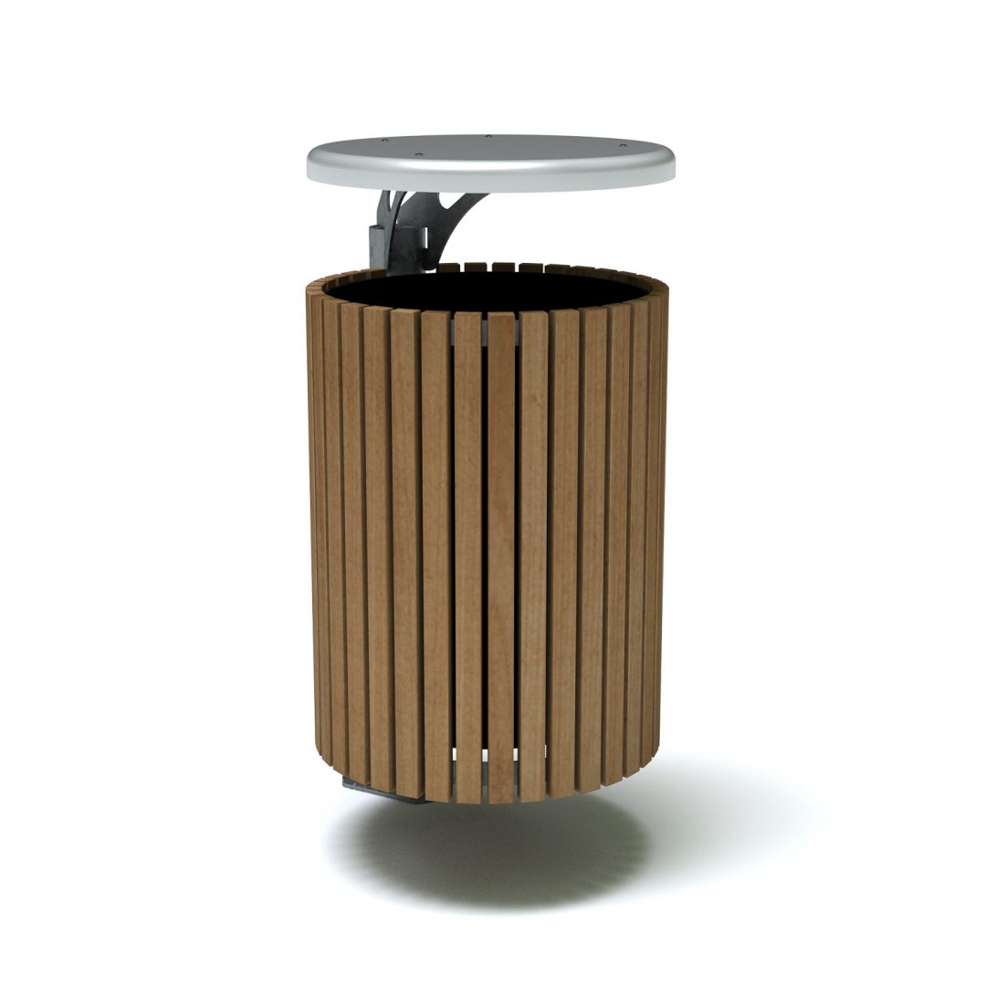 Metro waste bin - Streetscape NZ